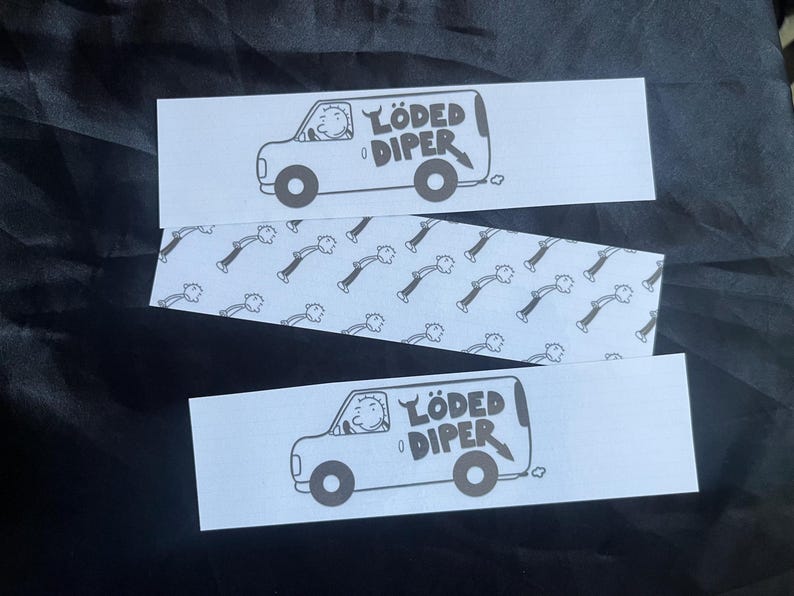 Rodrick Heffley, Löded Diper Bookmark. Diary of a Wimpy Kid Bookmarks ...
