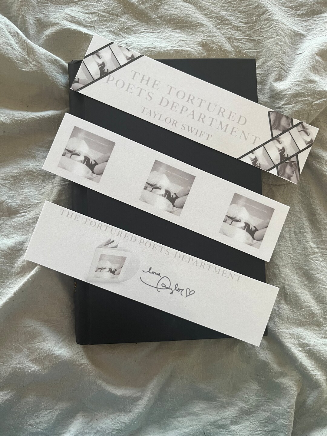 The Tortured Poets Department Bookmark, Swiftie Reader Gift, Taylor ...