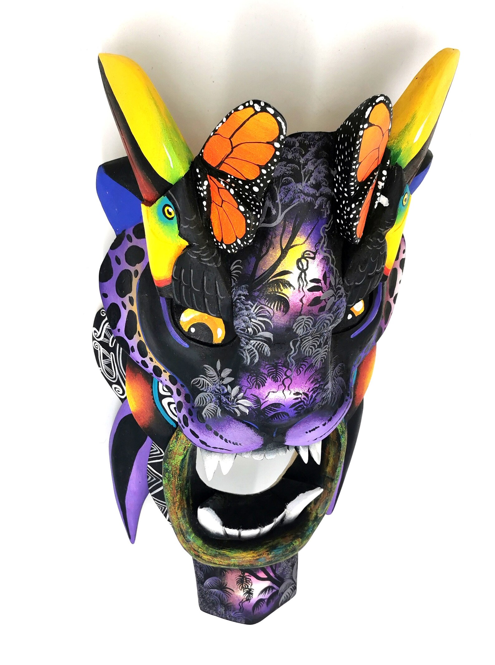 Boruca Art nocturnal Devil Jaguar Ii - Etsy