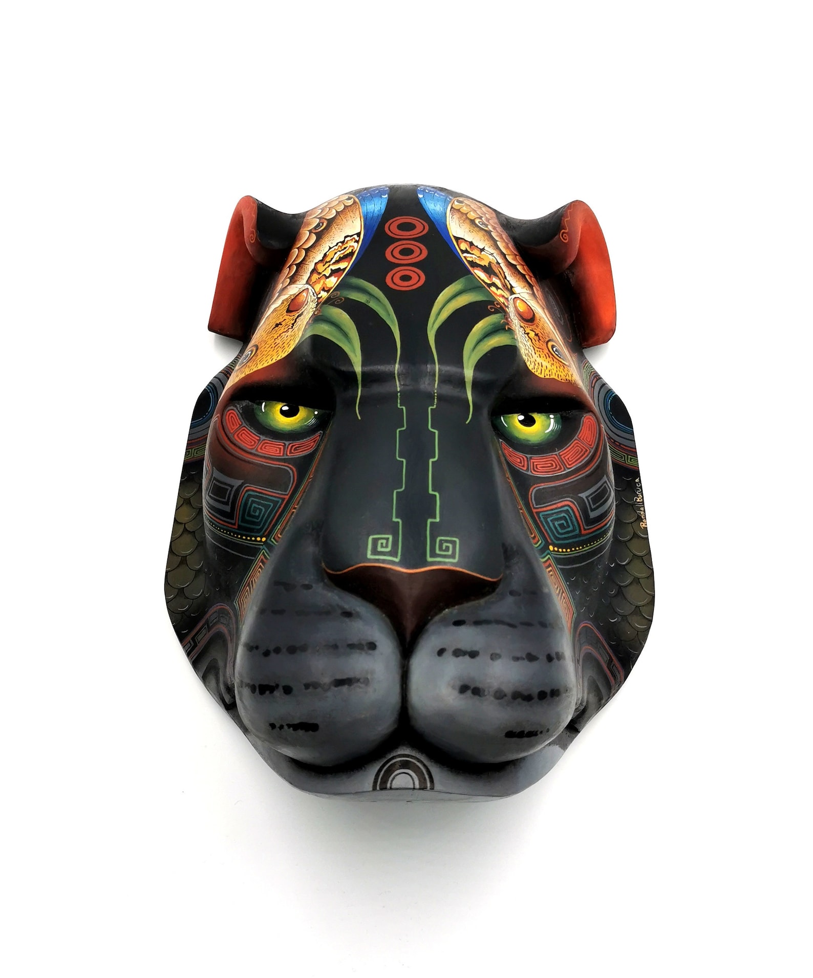 Boruca Art jaguar Butterfly - Etsy