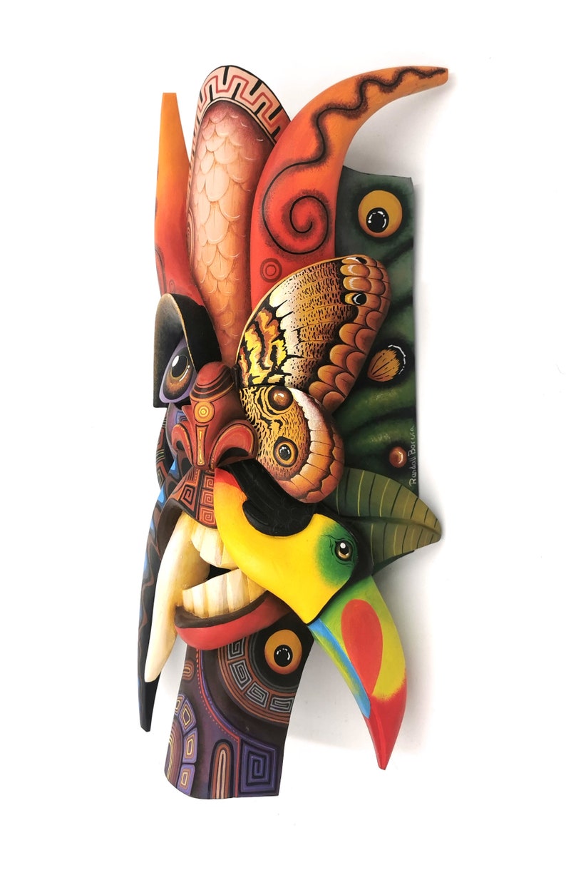 Boruca Art devil Butterfly - Etsy