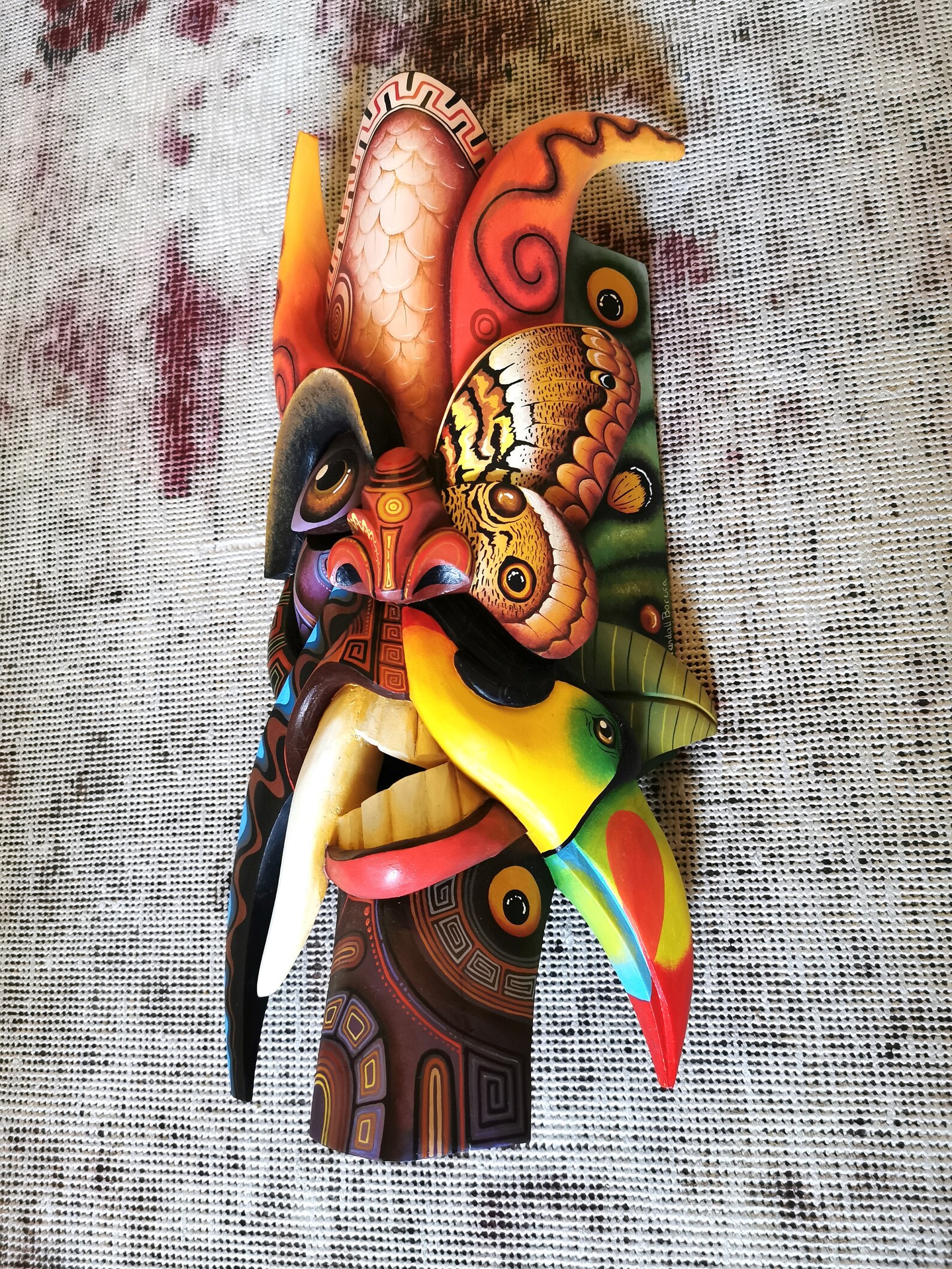 Arte Boruca Devil Butterfly | Etsy