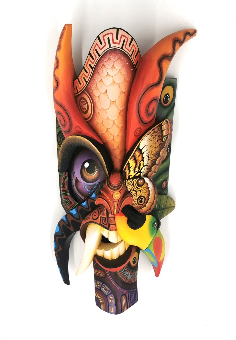 Boruca Art devil Butterfly - Etsy