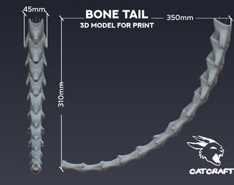 Bone Tail | Etsy