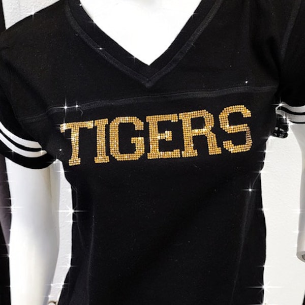 Football Bling Shirt - Etsy