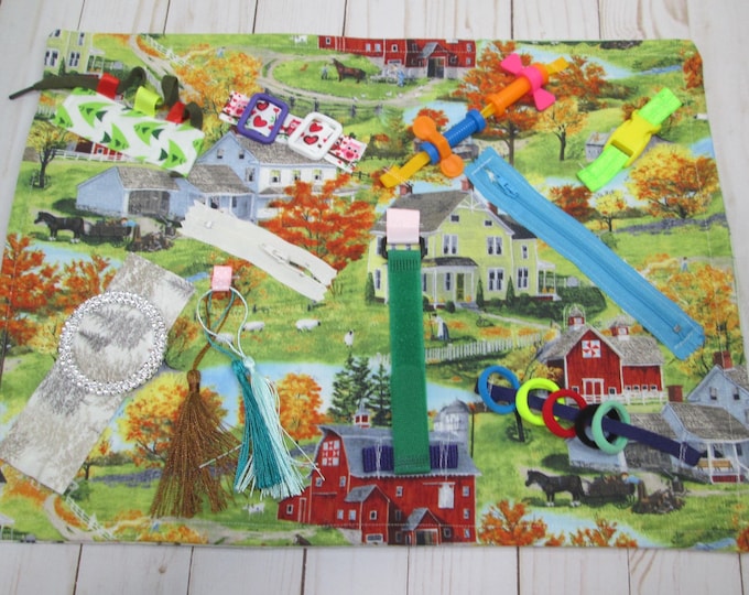 Fidget Activity, Restless Hands Fiddle Mat, Alzheimer's, Dementia ...
