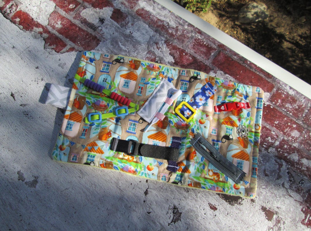 Handmade Fidget Sleeve, Sensory Arm Wrap, Alzheimer's & Dementia Care ...