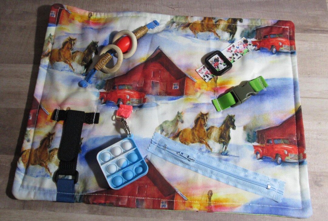 Fidget Activity, Wild Horses and Barns, Sensory Awareness, Special ...