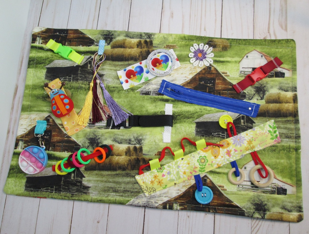 Fidget Activity, Fiddle Quilt, Alzheimer's, Dementia, Anxiety Quilt ...