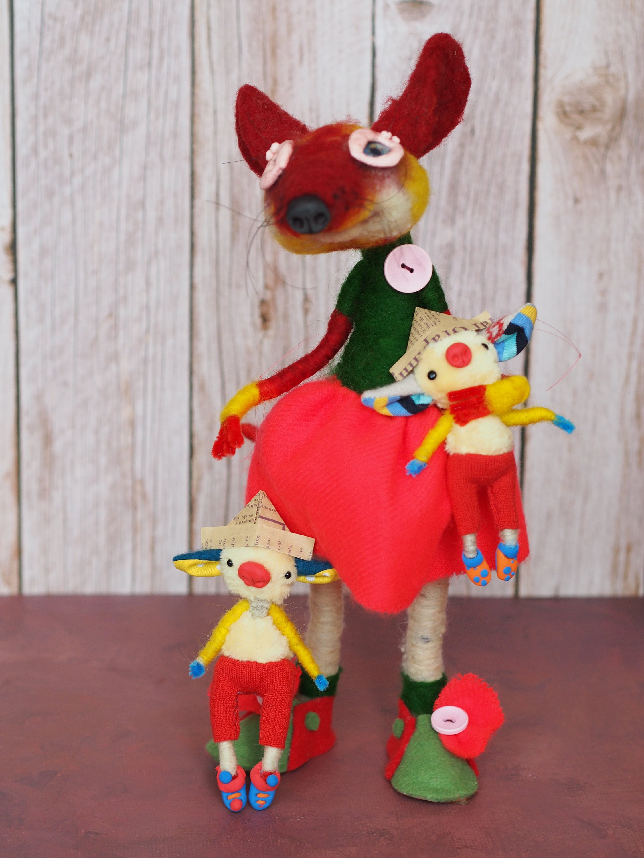 Cute Ugly Rat Rat Lover Gifts Needle Felted Rat OOAK Doll | Etsy