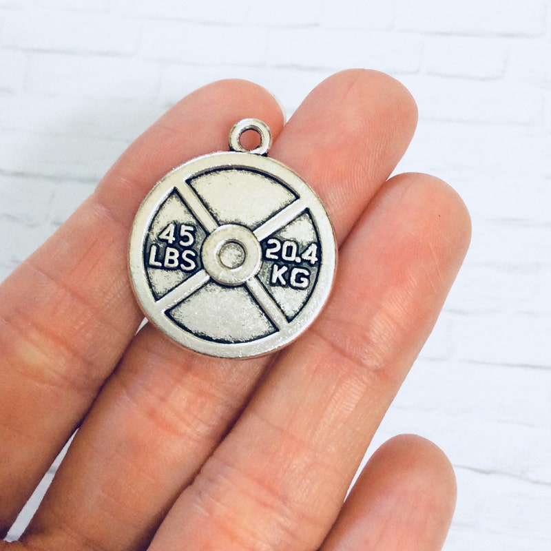 Metal Plate Charm - Etsy