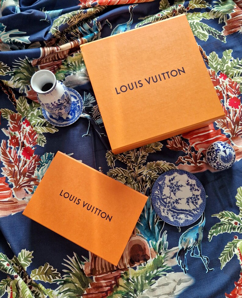 Brand New LOUIS VUITTON Rectangular Box With Magnet Closure - Etsy