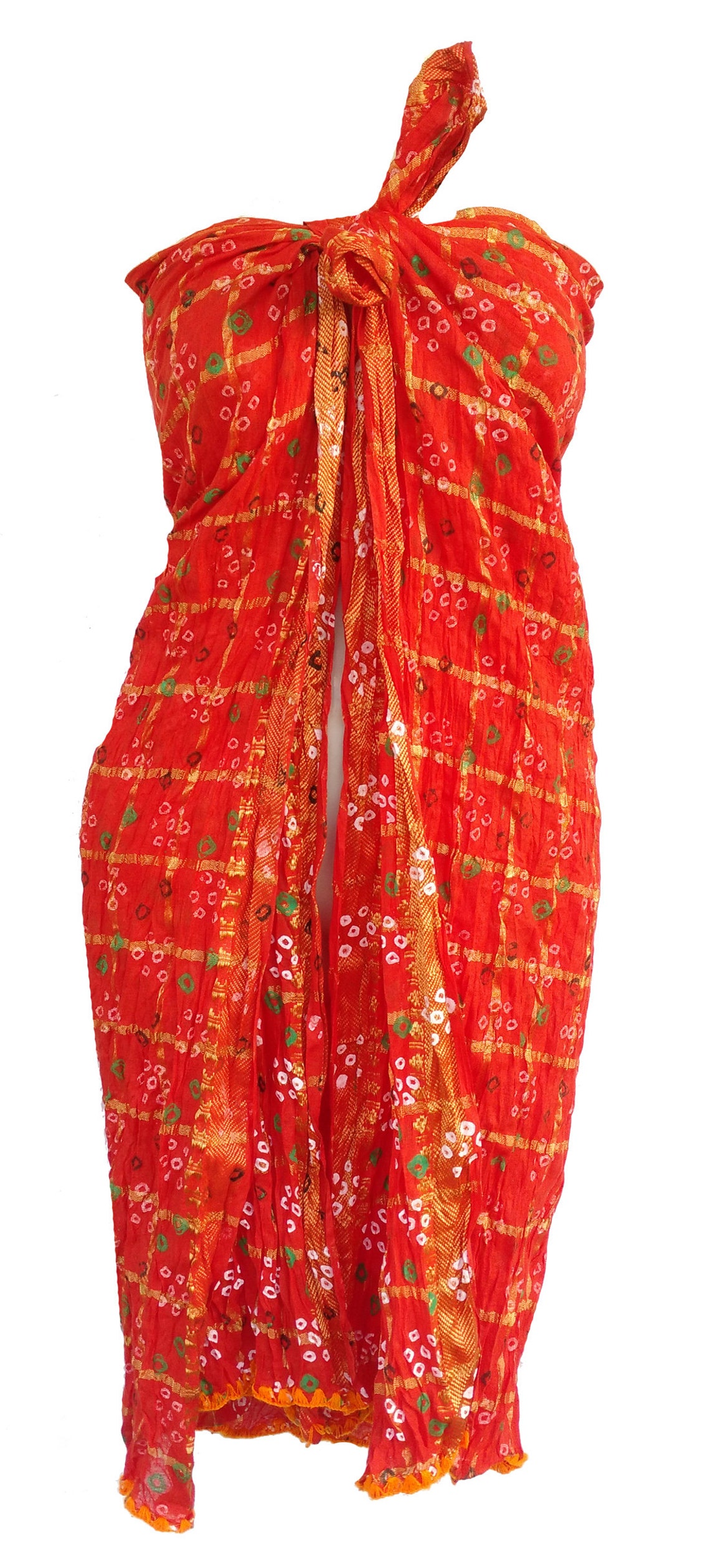 New Indian Traditional chunri Design Cover ups Sarong Swing | Etsy