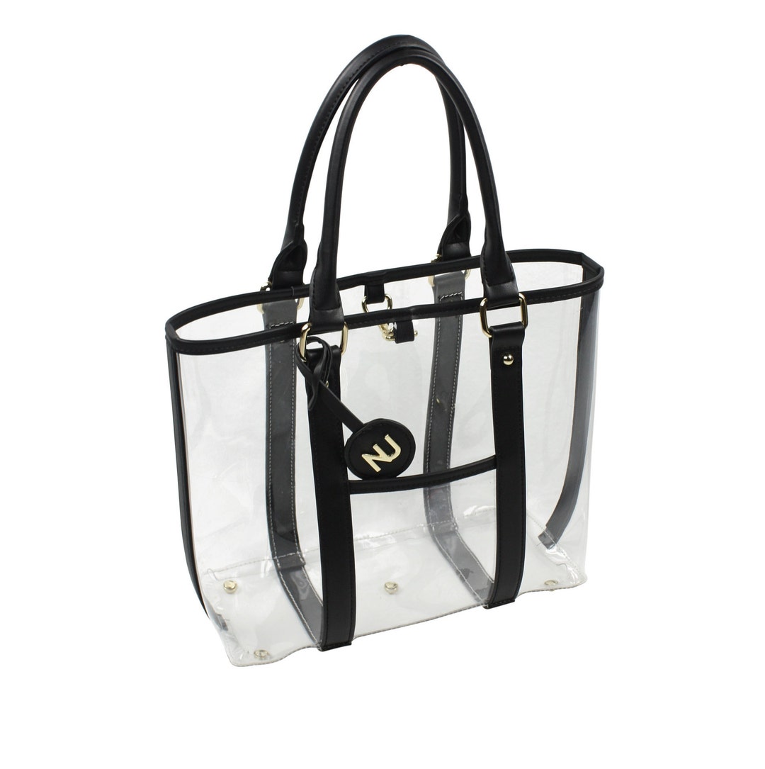 Clear Handbag Purse /clear Stadium Tote / NU Women Handbags / Clear ...