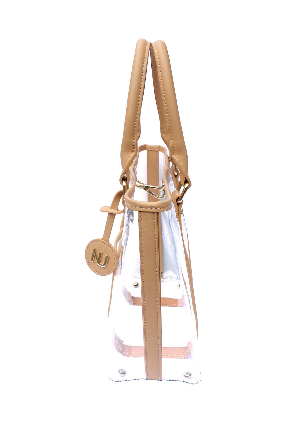 Clear Handbag Purse /clear Stadium Tote / NU Women Handbags / Clear ...
