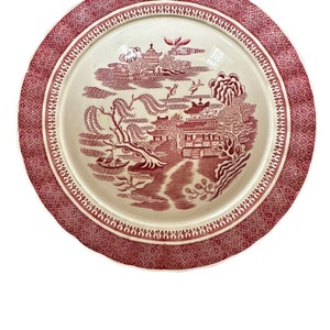 Spode Copeland Mandarin Covered Pancake Muffin Dish Pink Willow ...