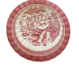 Spode Copeland Mandarin Covered Pancake Muffin Dish Pink Willow ...
