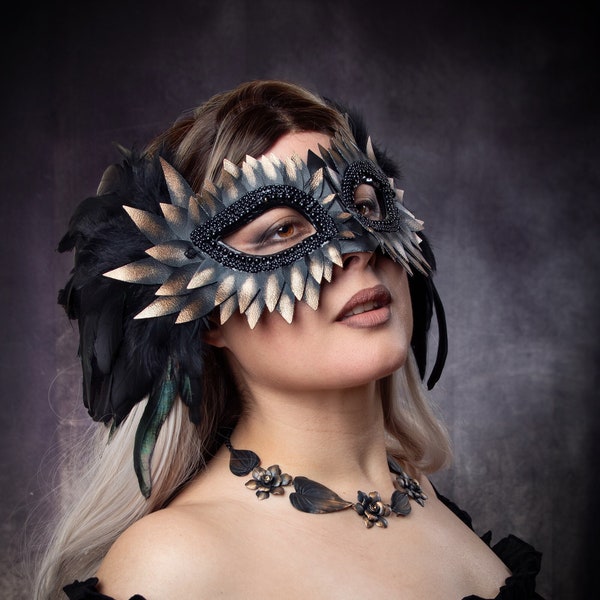 Gold Masquerade Mask - Etsy