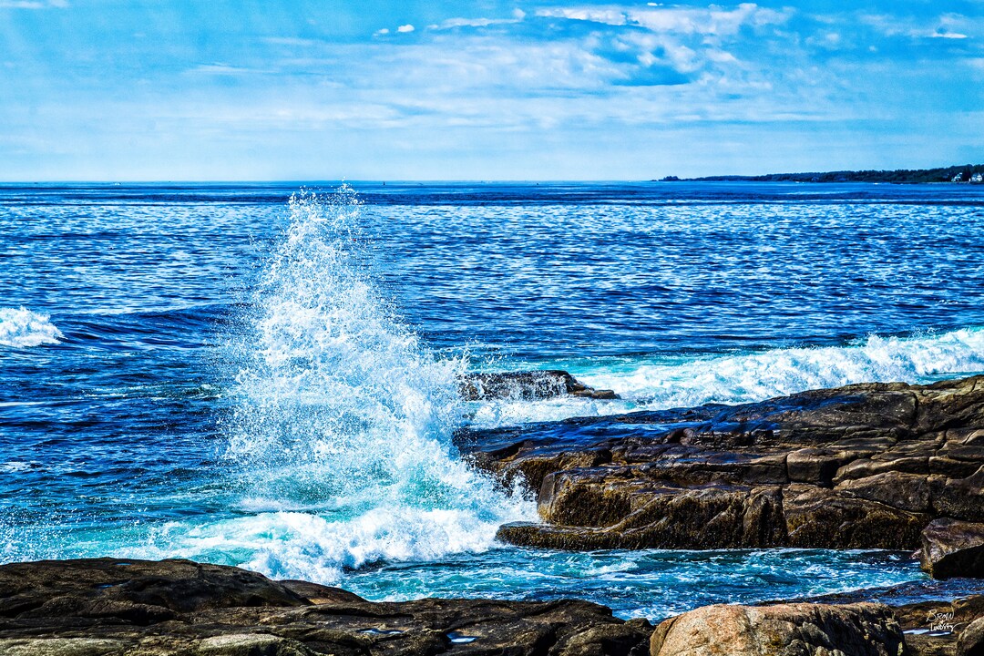 Nubble Point at Cape Neddick on Maine's Rocky Coast Photography Wall ...