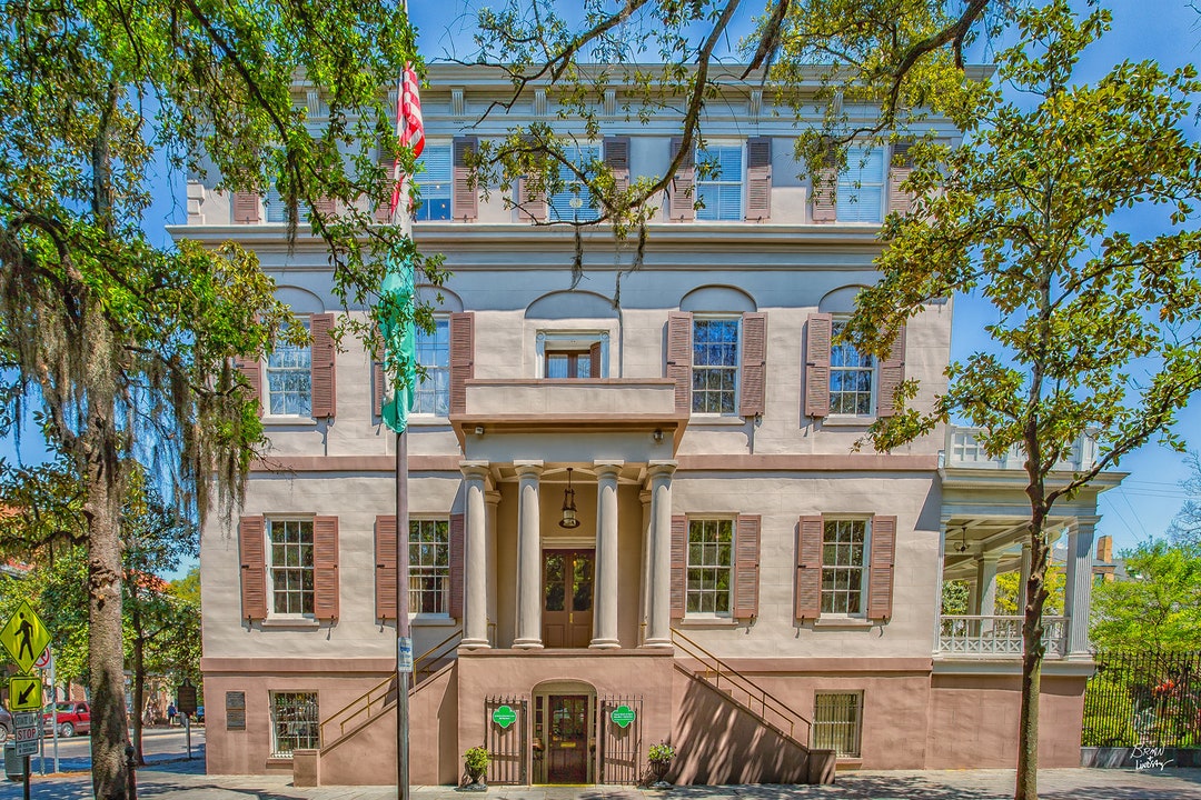 Juliette Gordon Low House, Savannah, Georgia | Photograph | Distressed ...