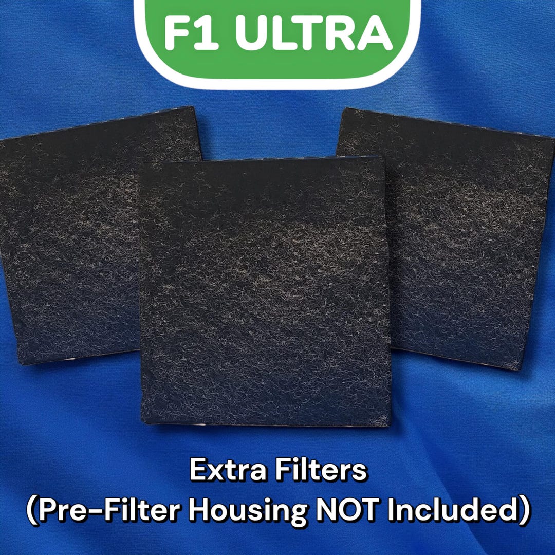 Replacement Carbon Filters for the Xtool F1 Ultra Pre-filter (sold ...