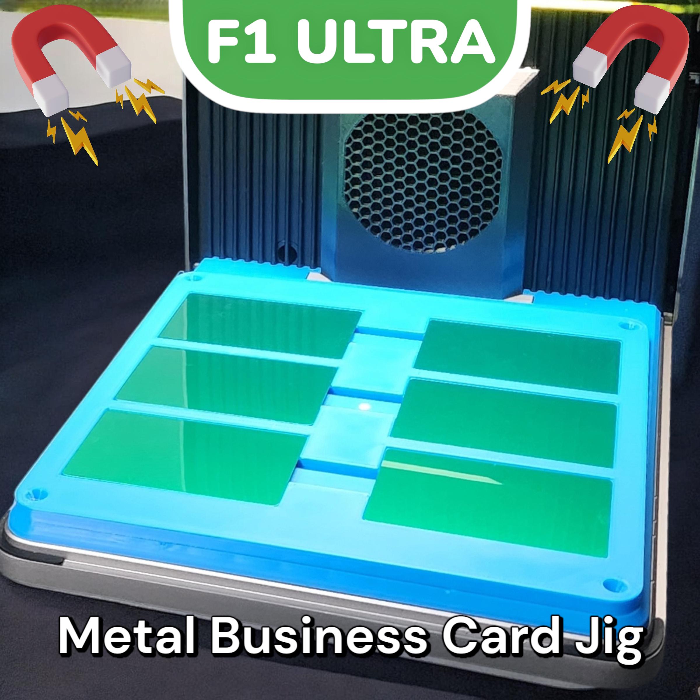 Xtool F1 Ultra Metal Business Card Jig - Etsy