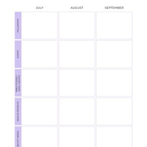 Children's Ministry Planner 2025-2026: 38-page Printable (immediate ...