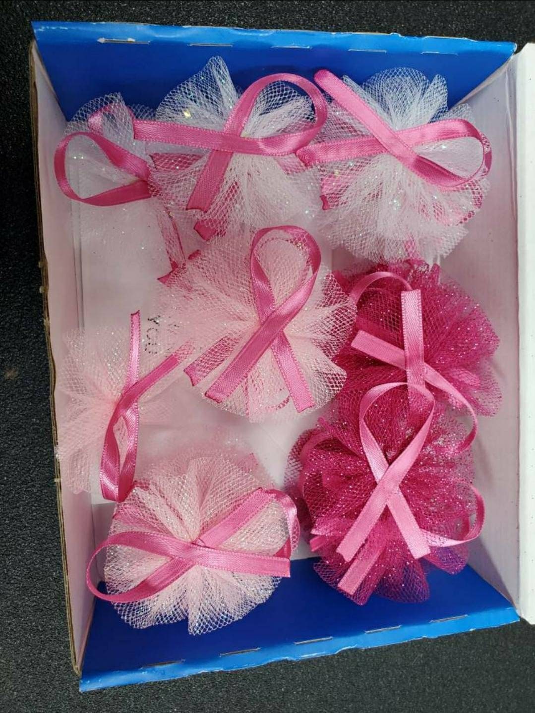 Breast Cancer Ribbon Dog Bows Cancer Awareness Grooming | Etsy