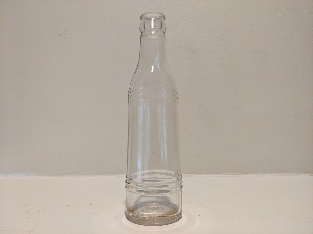 1910s- 1920s P.J. Ritter Catsup Bottle Embossed Owens Mark Vintage Art ...