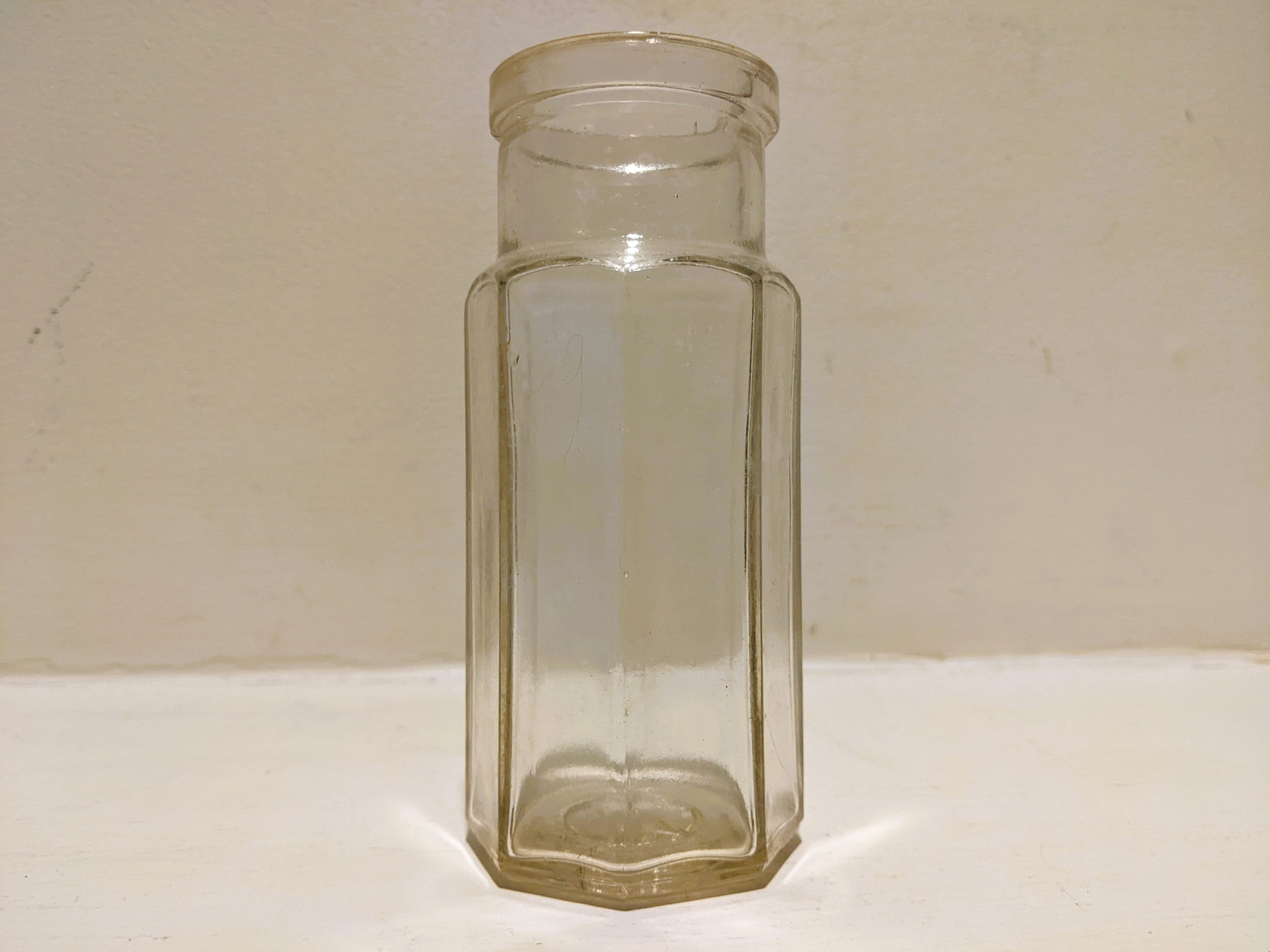 1920s Illinois Glass Octagon Preserve Jar Bottle Art Deco Vintage ...