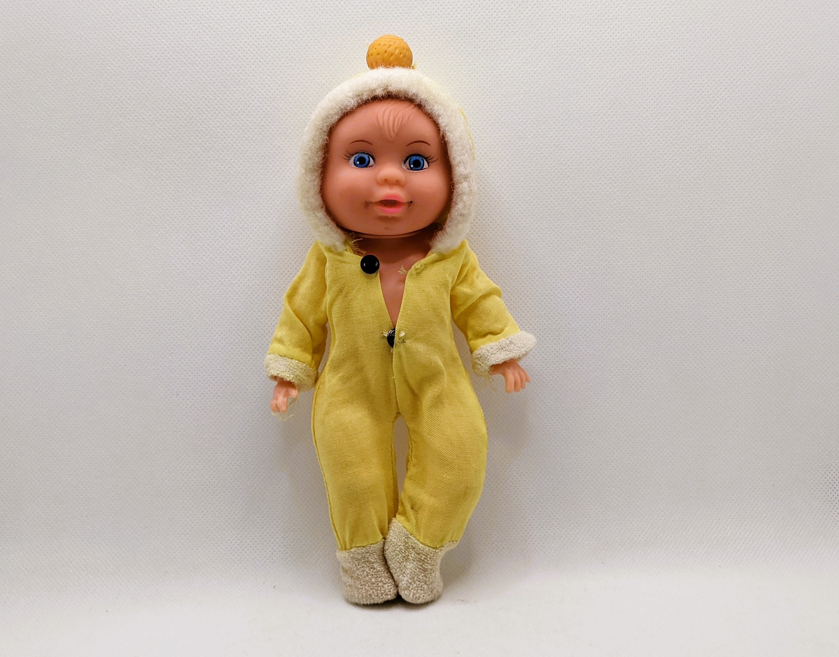 1960s Three Face Doll Made Hong Kong Happy Crying Asleep Mid Century ...