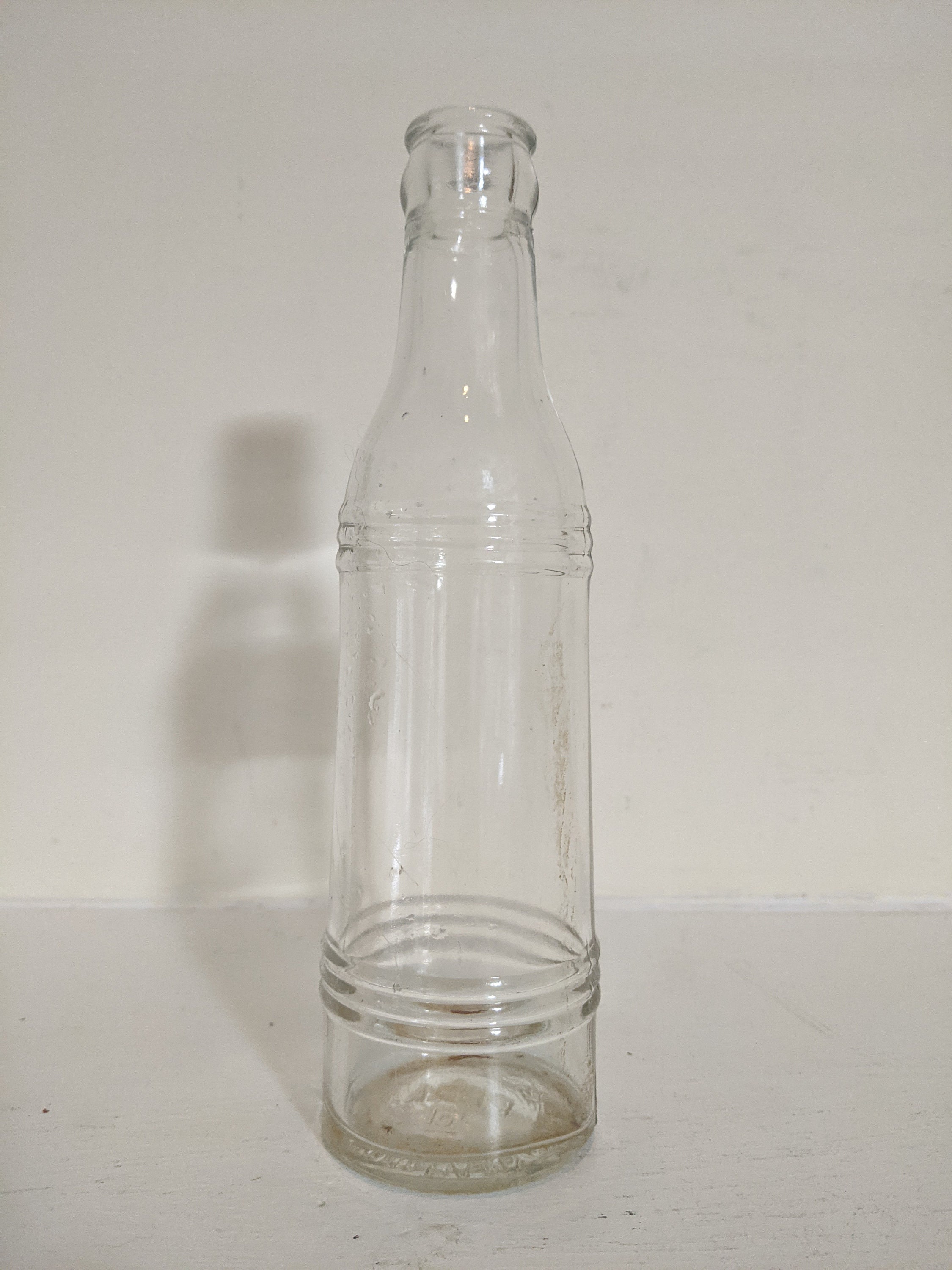 1910s 1920s P.J. Ritter Catsup Bottle Embossed Owens Mark Vintage Art ...