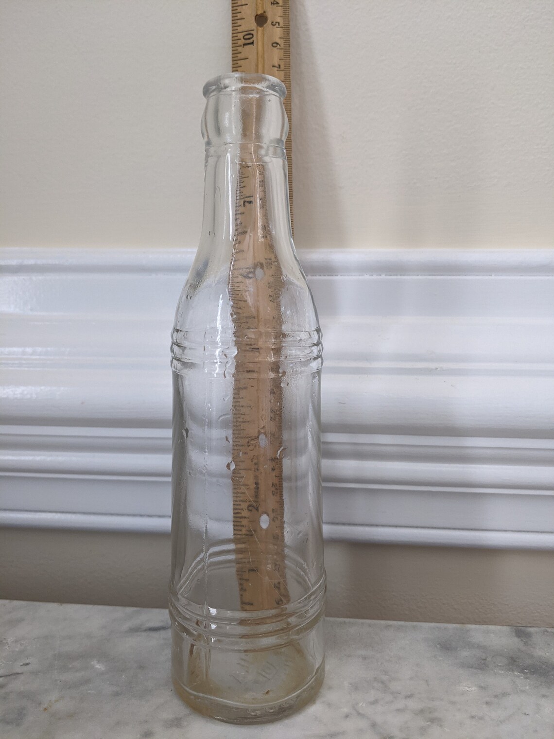 1910s 1920s P.J. Ritter Catsup Bottle Embossed Owens Mark Vintage Art ...