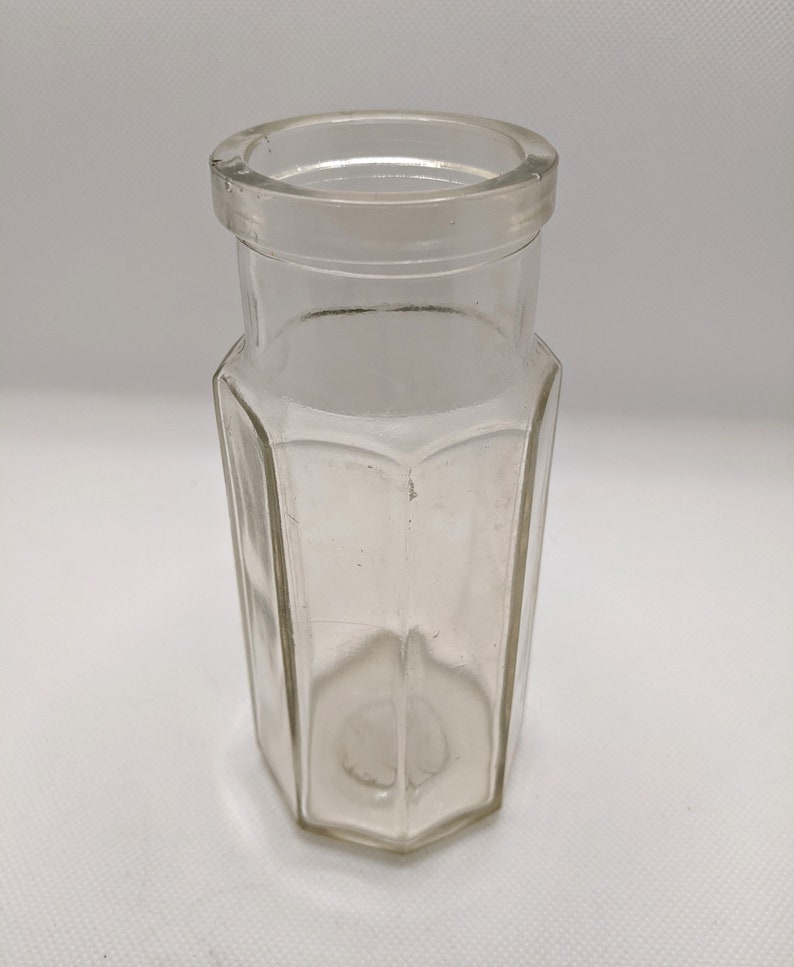 1920s Illinois Glass Octagon Preserve Jar Bottle Art Deco Vintage ...