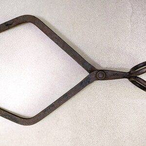 1800s Iron Ice Block Tongs Primitive VA Plantation Hay Bailing Farm ...