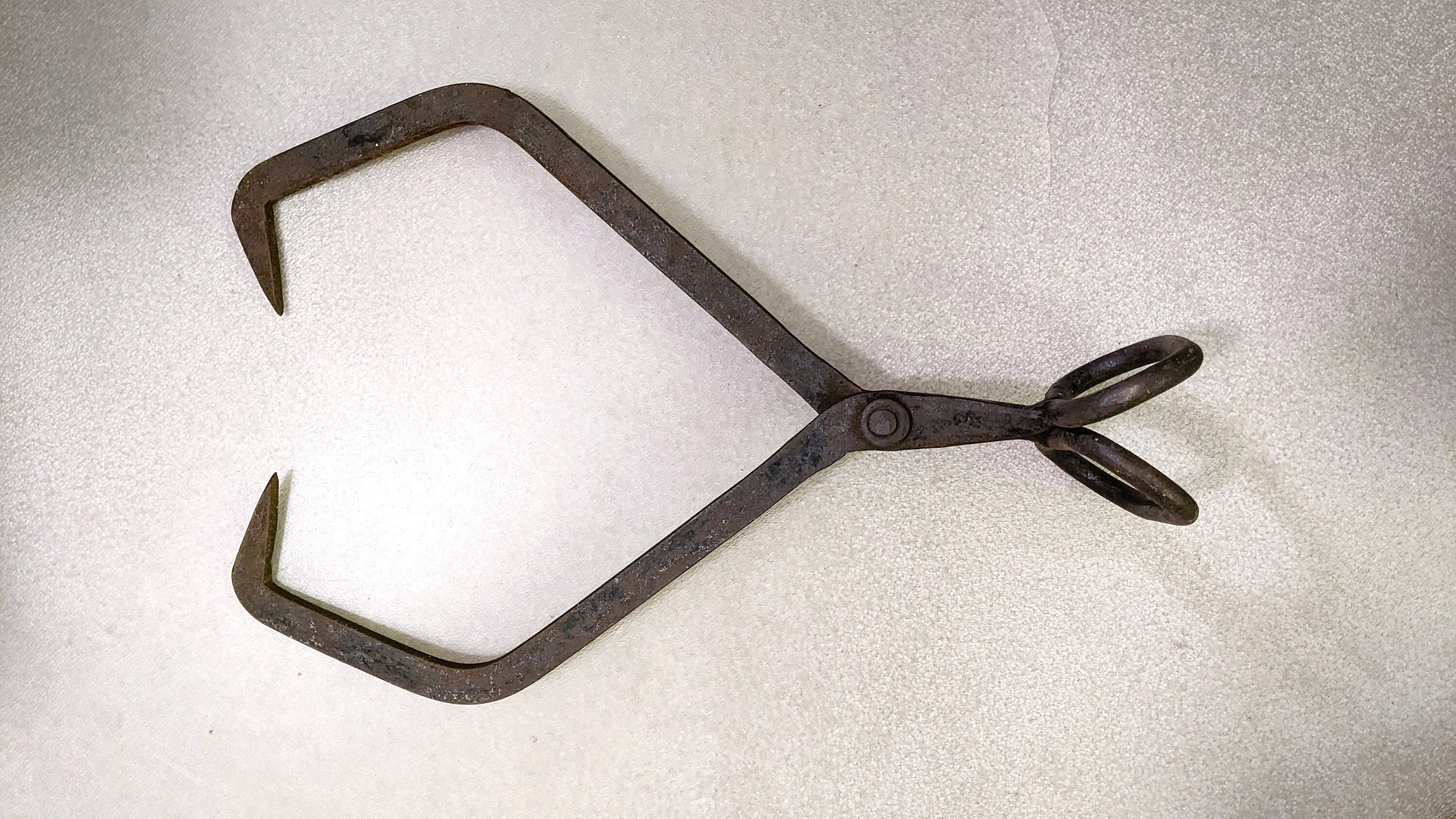 1800s Iron Ice Block Tongs Primitive VA Plantation Hay Bailing - Etsy