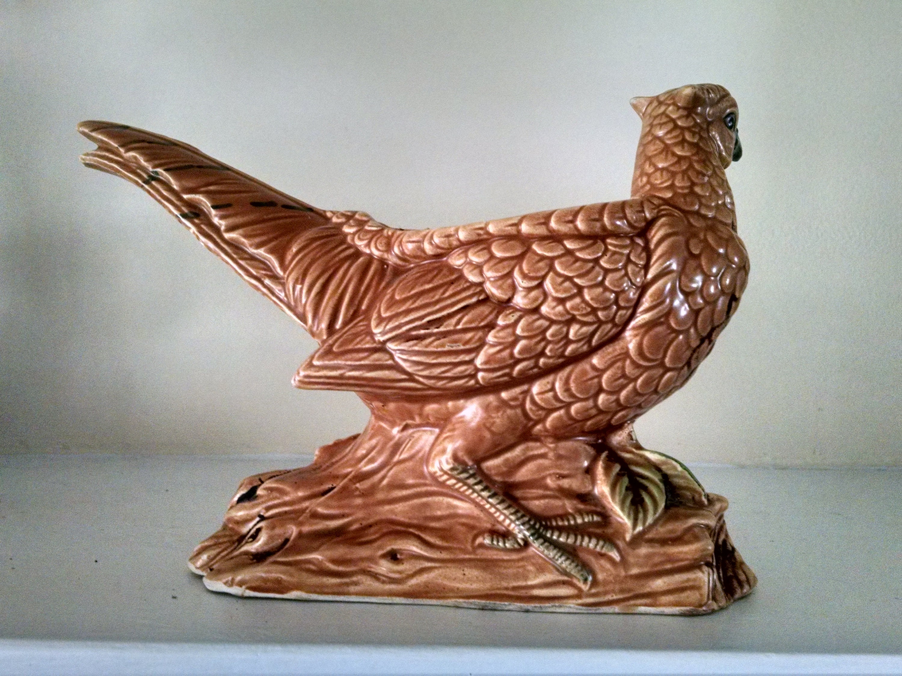 Mid Century RELPO Ceramic Pheasant Hen Planter JAPAN 6741 Vintage ...