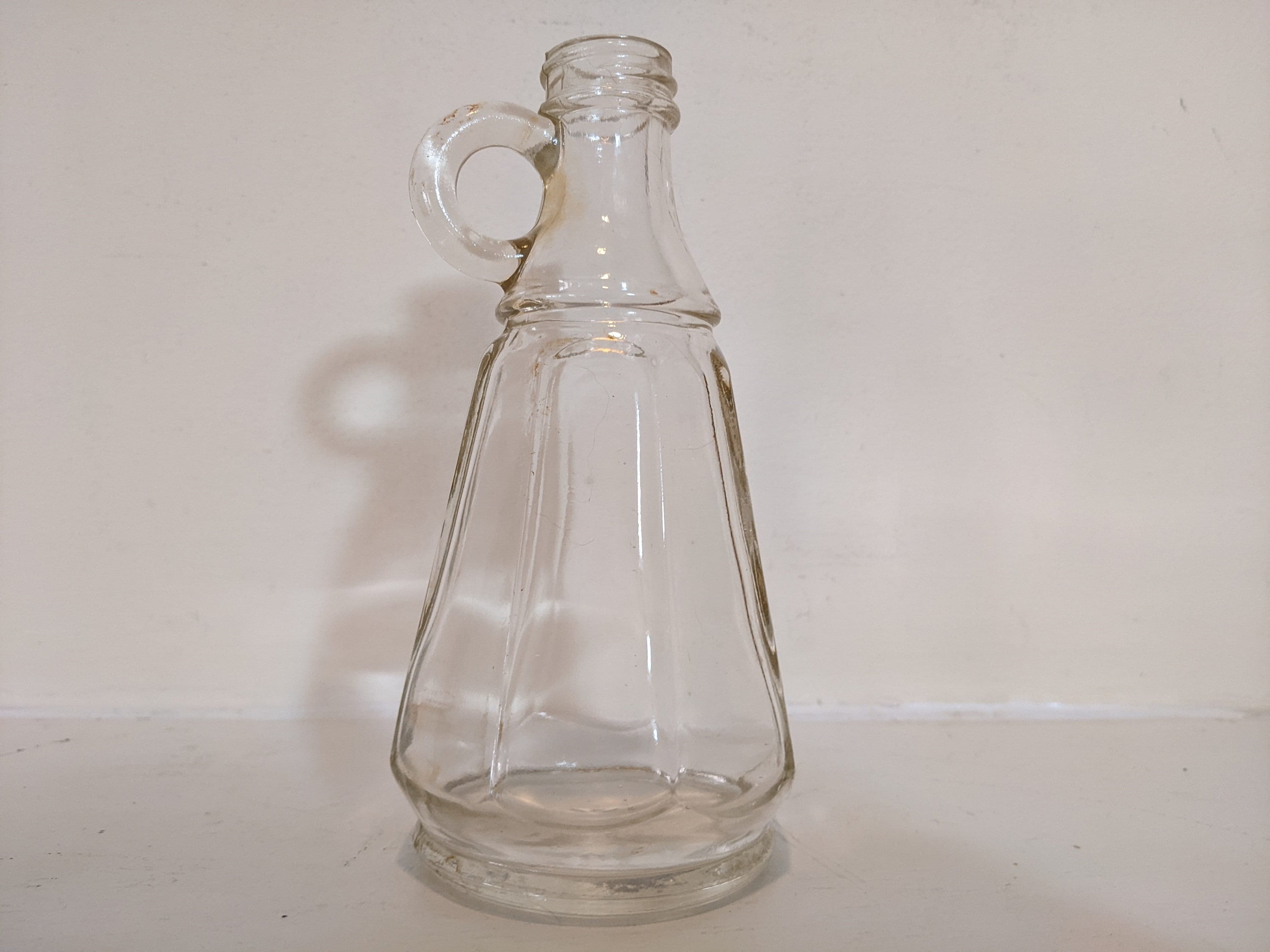 1900s-1930s Vinegar Cruet Bottle Octagonal Keystone Mark Depression Era ...