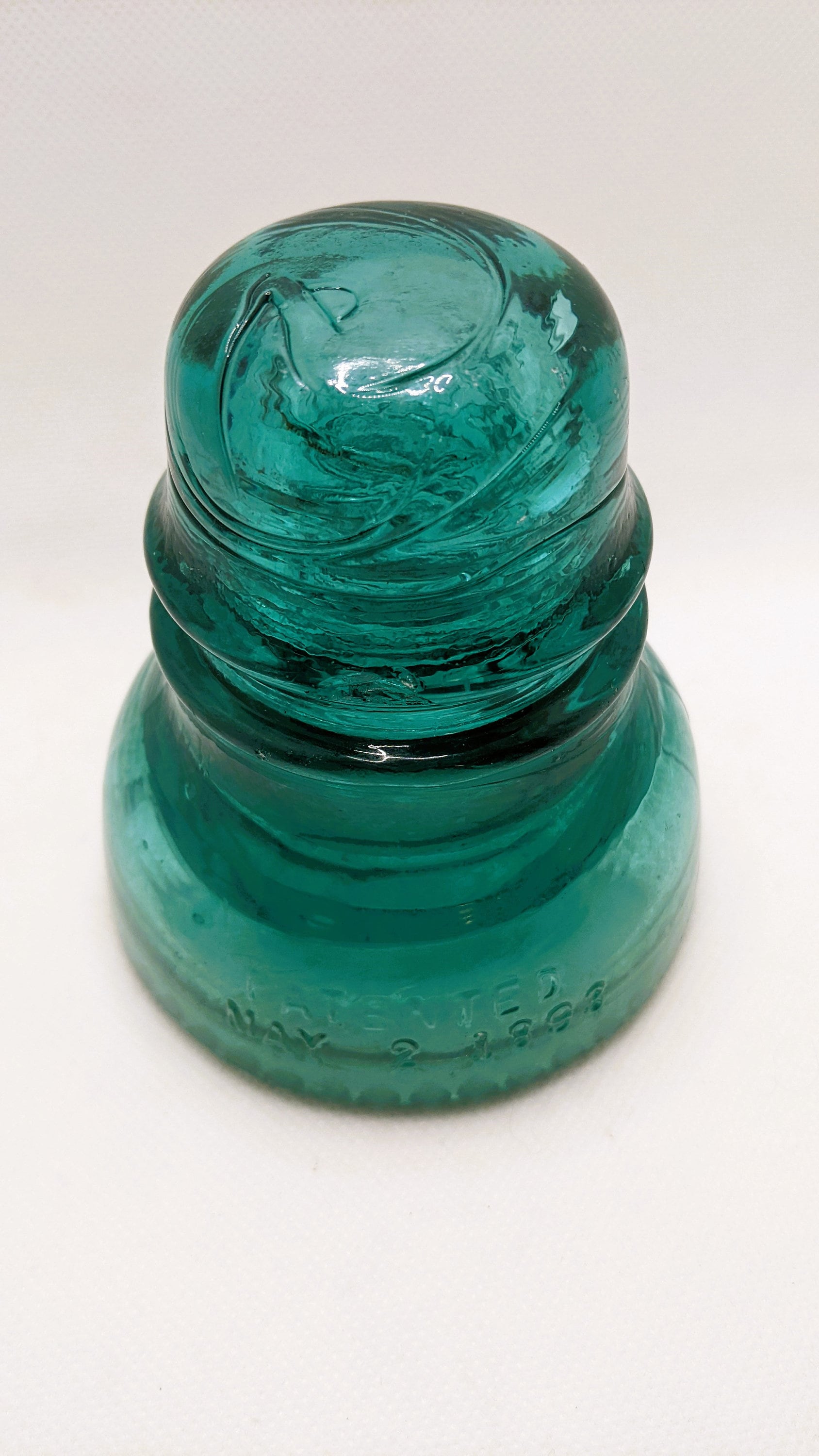 1893-1921 Hemingray No 40 Insulator Teal Drip Points Telegraph - Etsy