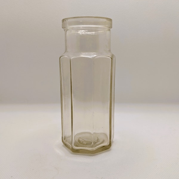 Octagon Jar - Etsy