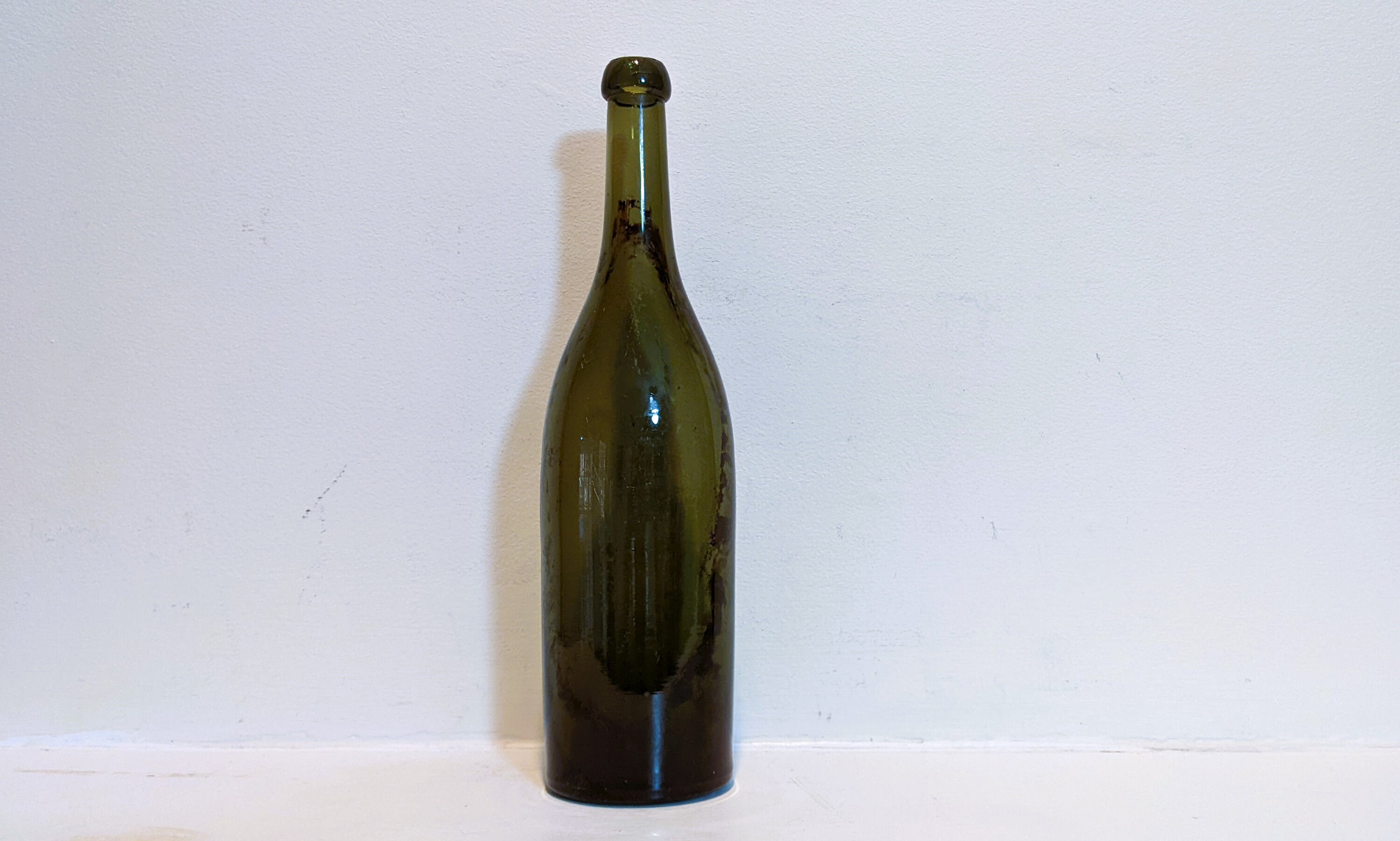 1800s Olive-forest Green Mineral Water or Wine Bottle Blob Top VA Dug ...