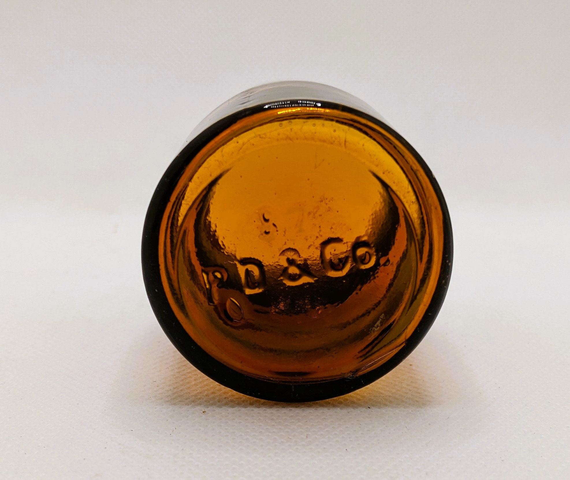 1875-1920 P.D. & Co Parke Davis Amber Apothecary Jar Bottle Vintage ...