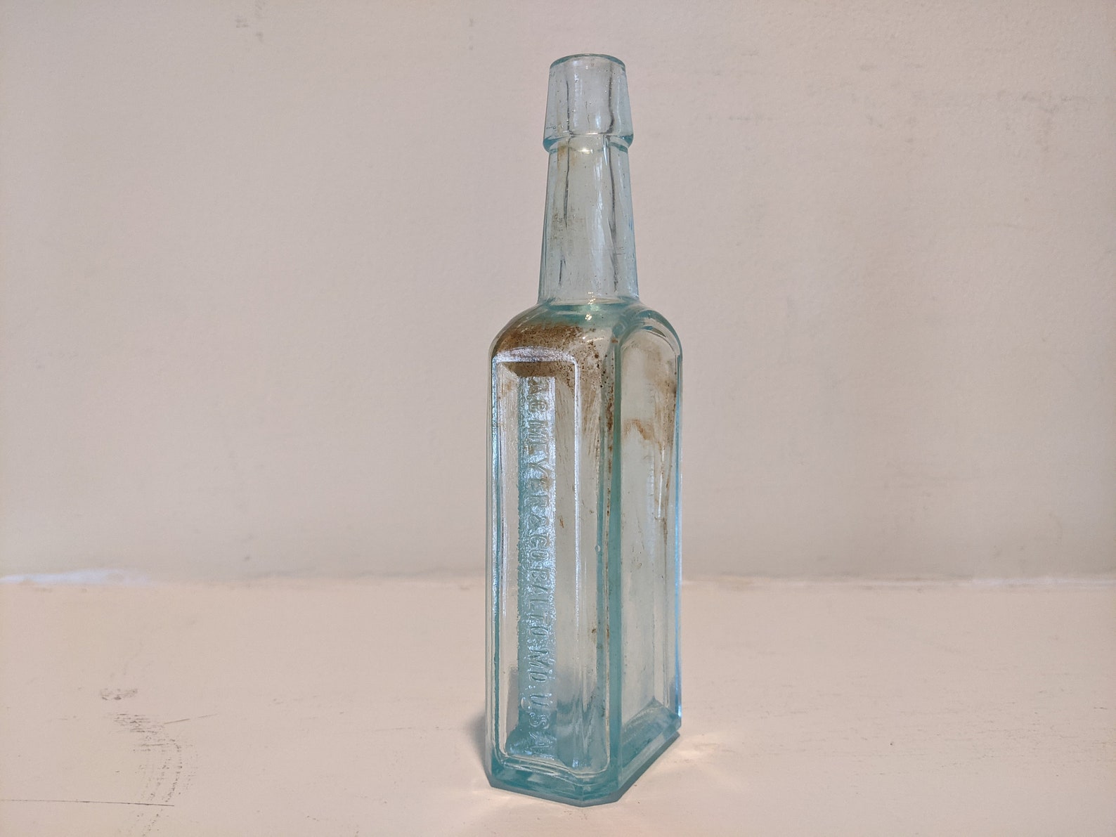 1800s Dr JW Bull's Cough Syrup Bottle AC Meyer Co | Etsy