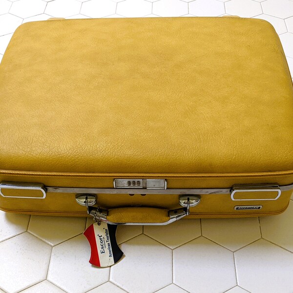 Yellow Suitcase - Etsy
