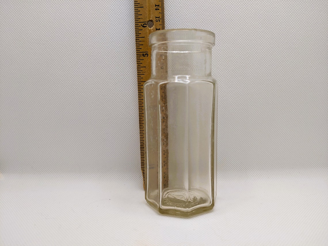 1920s Illinois Glass Octagon Preserve Jar Bottle Art Deco - Etsy