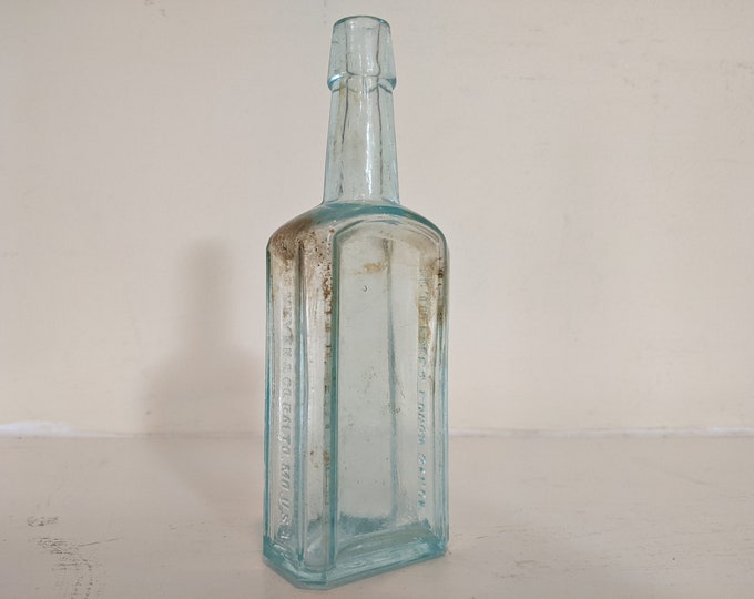 1800s Dr JW Bull's Cough Syrup Bottle AC Meyer Co Baltimore MD Quack ...