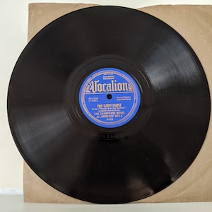1938 Lawrence Welk Vocalion Record 4435 Two Sleepy People From Thanks ...