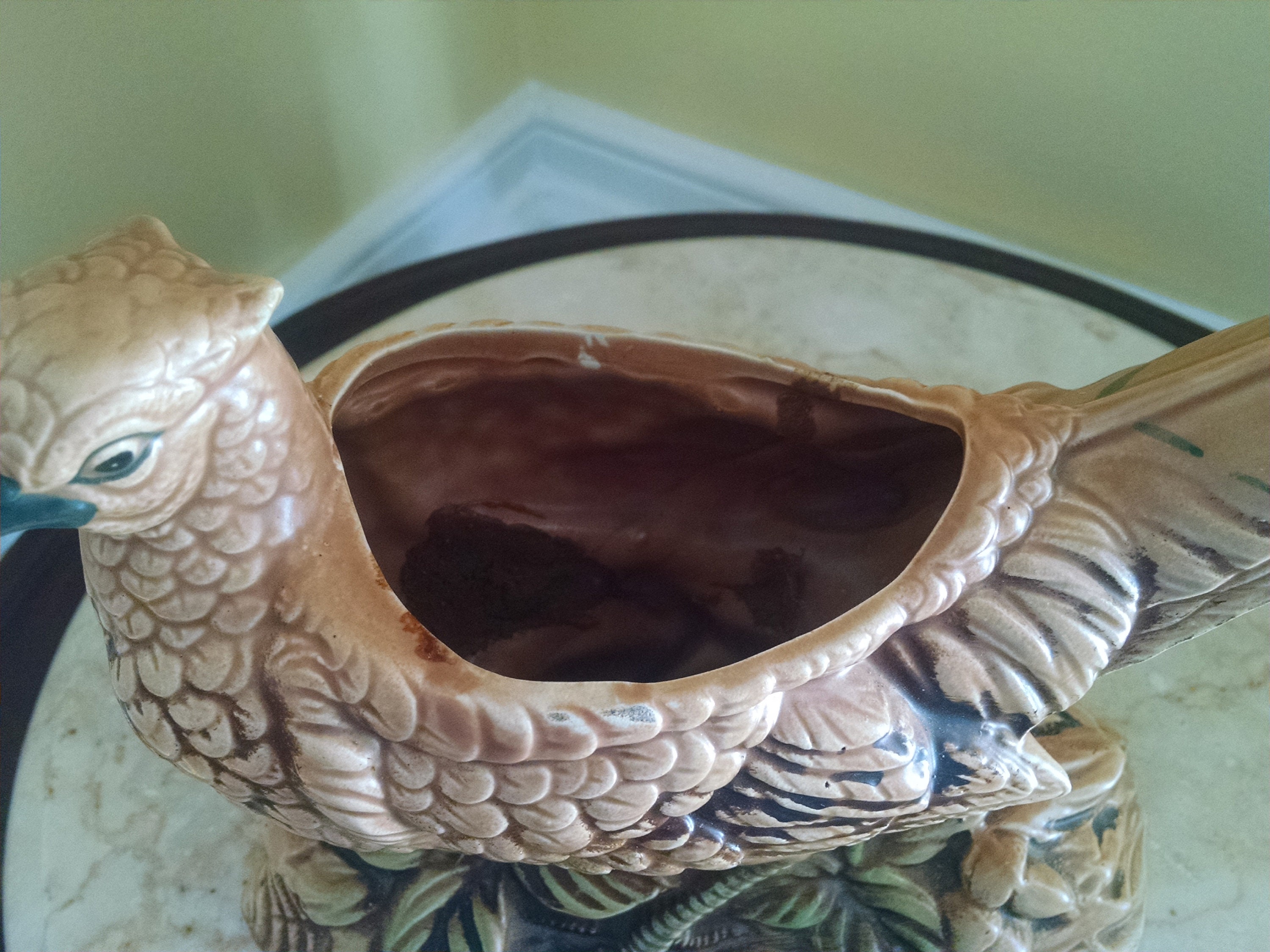 Mid Century RELPO Ceramic Pheasant Hen Planter JAPAN 6741 Vintage ...
