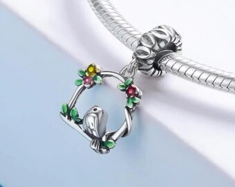 Pandora Bird Charm - Etsy