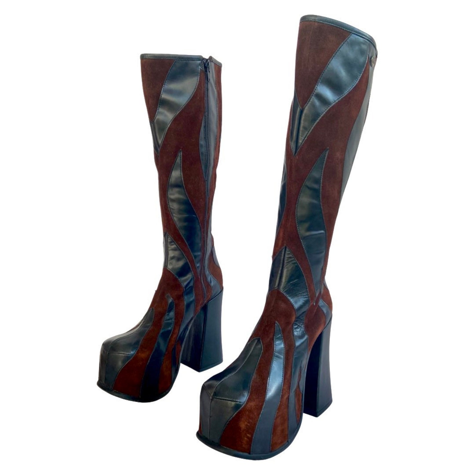 BUFFALO 90s Vintage Rare Mega Platform Boots - Etsy